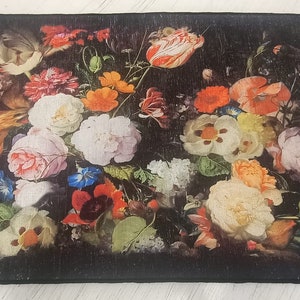 Gothic Area Rug,floral Runner, Flowers Rug, Damask Non Slip Carpet ...