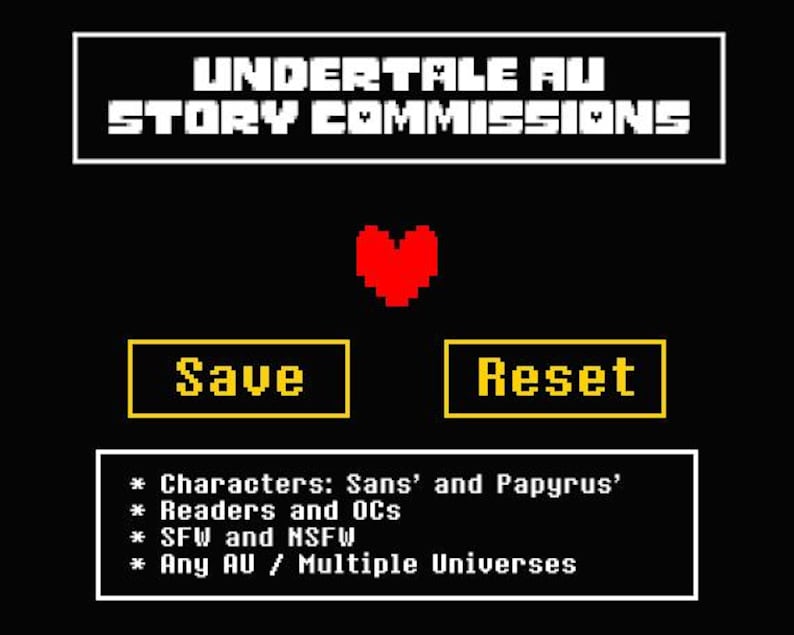 Undertale Au Story Commissions Sans Papyrus Readers Ocs - Etsy
