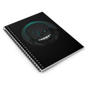 Undertale Nightmare Sans Spiral Notebook - Etsy