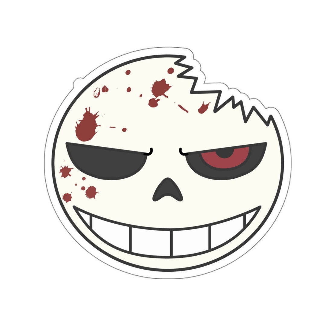 Undertale Horrortale Sans Kiss-cut Stickers - Etsy