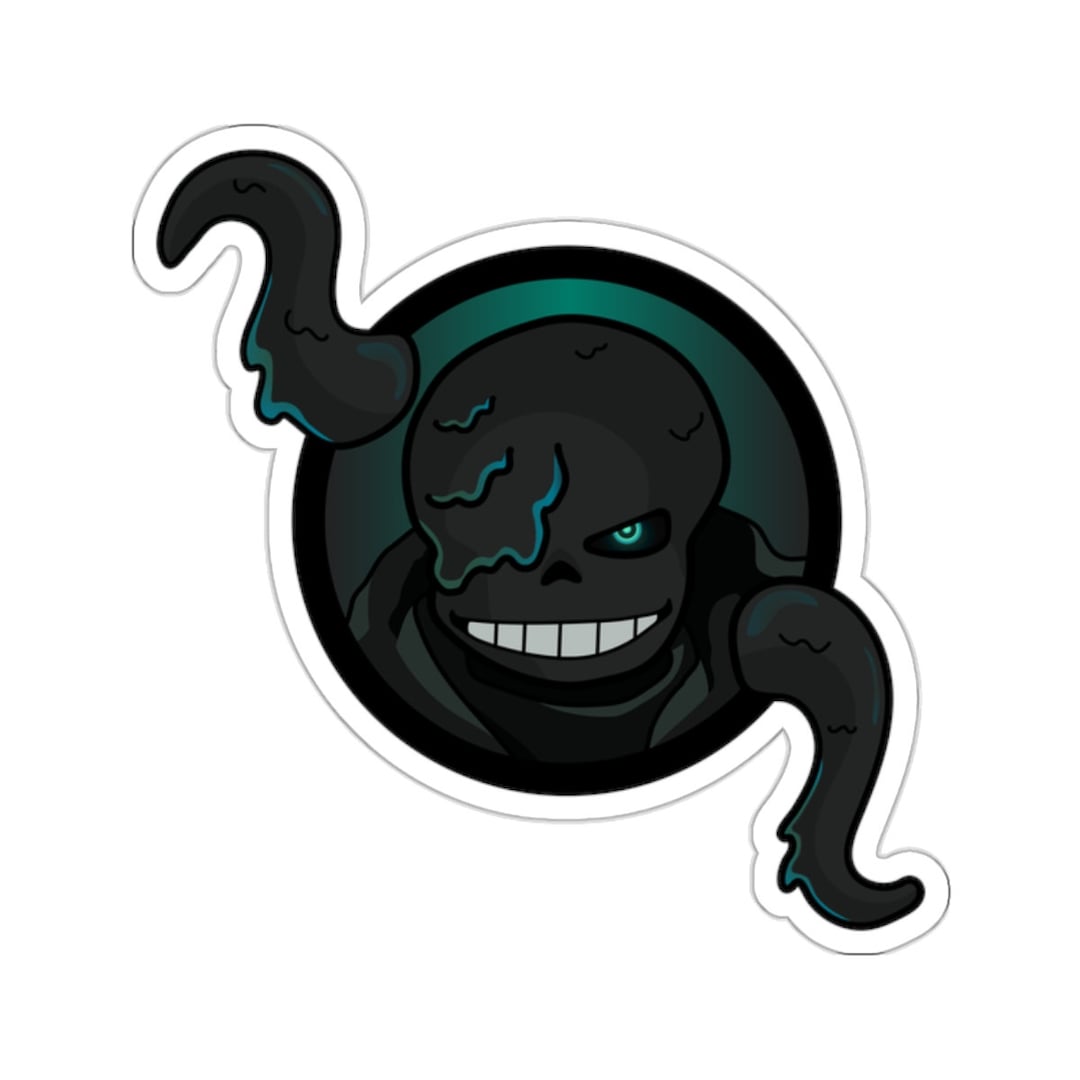 Undertale Nightmare Sans Kiss-cut Stickers - Etsy