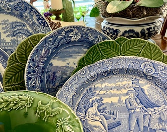 Spode Blue Room Collection BOTANICAL Dinner Plate From the Traditions ...