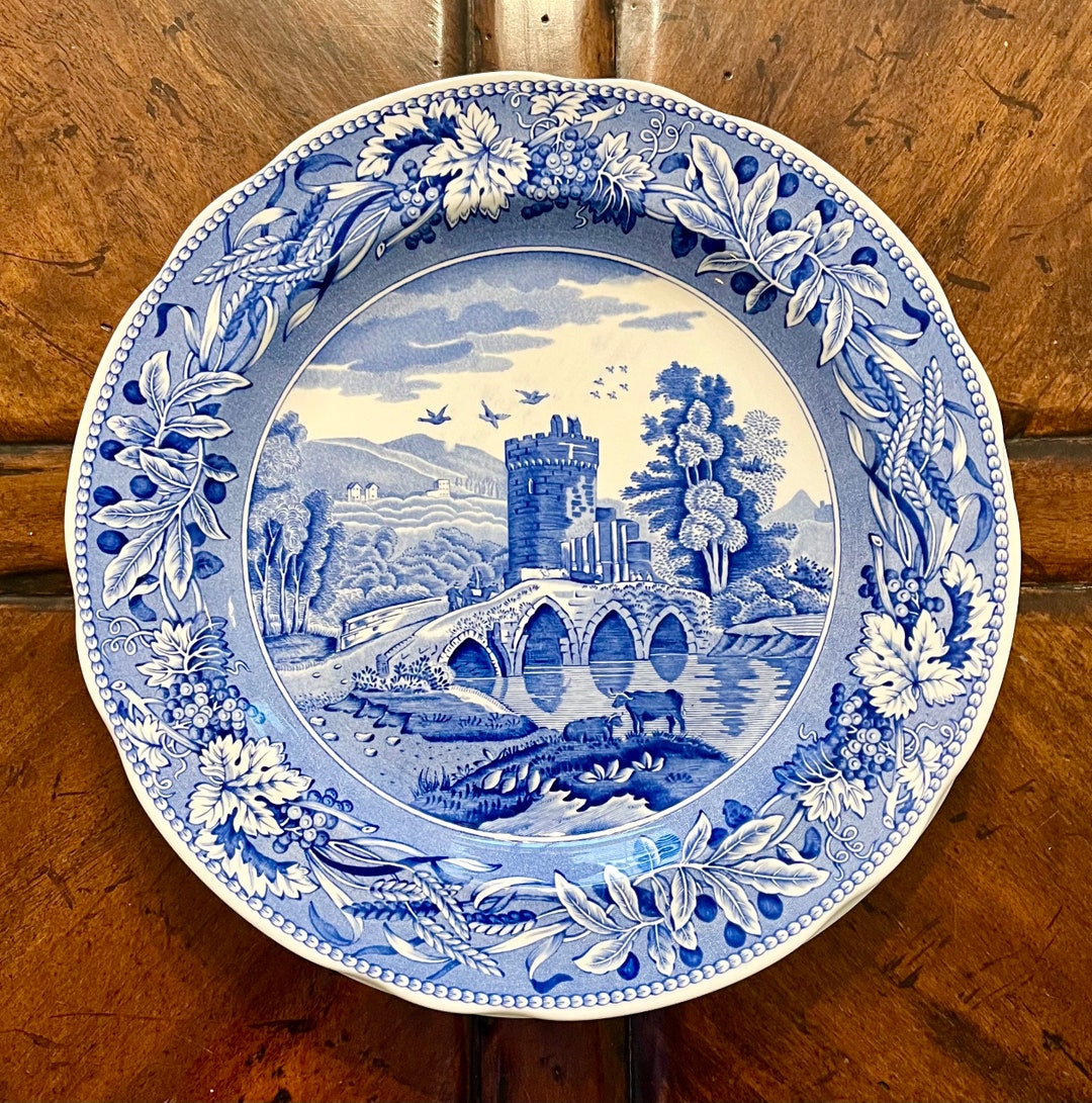 Spode Blue Room Collection LUCANO Dinner Plate From the Traditions ...