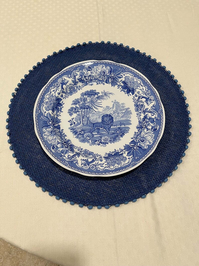 Spode Blue Room Collection GREEK Dinner Plate From the Traditions ...