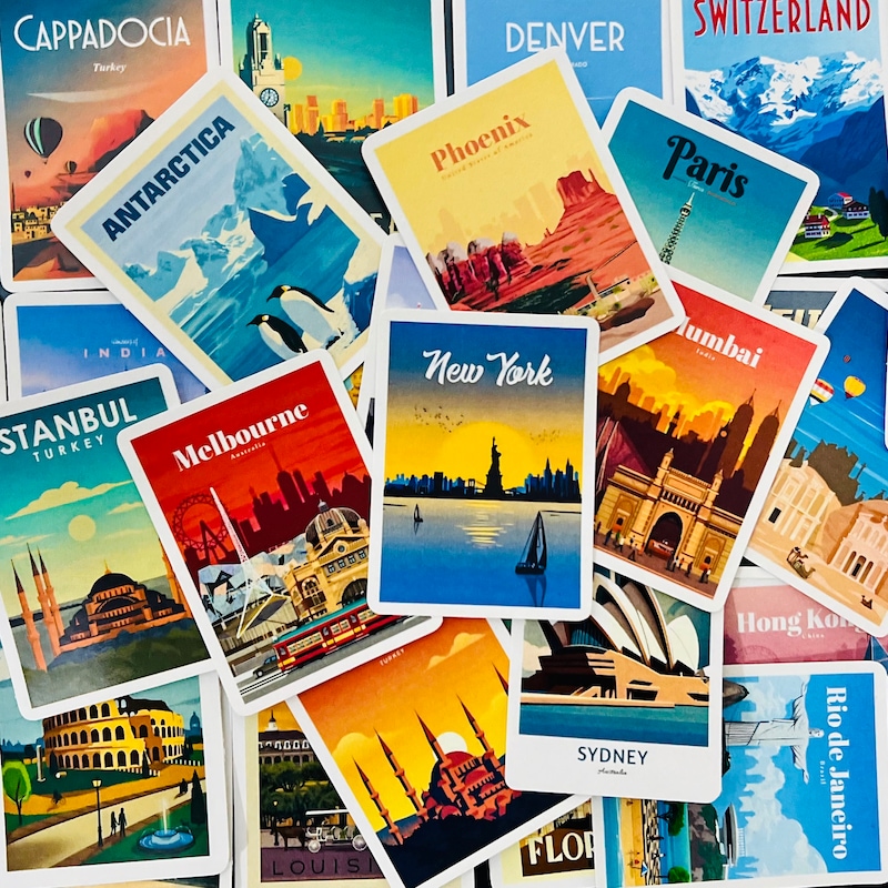 Travel Stickers - Etsy