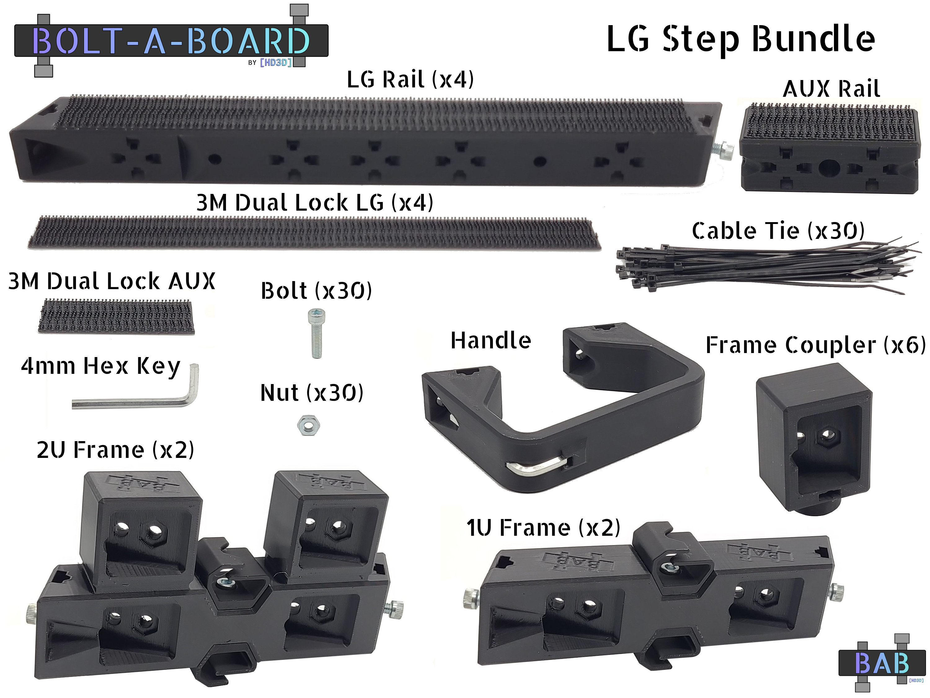 Bolt-a-board - Modular Pedalboard System (starter Bundle) - Etsy