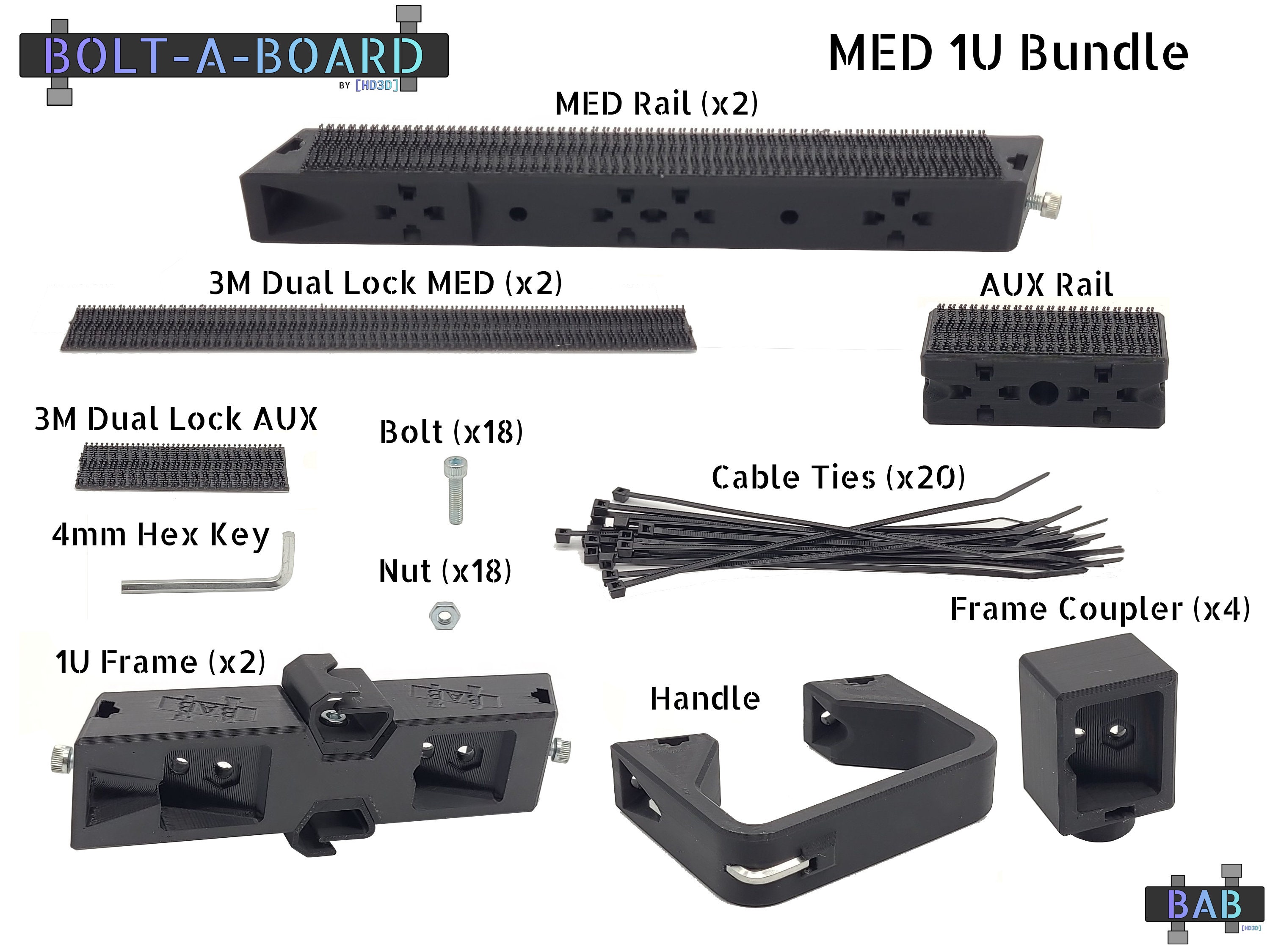 Bolt-a-board - Modular Pedalboard System (starter Bundle) - Etsy