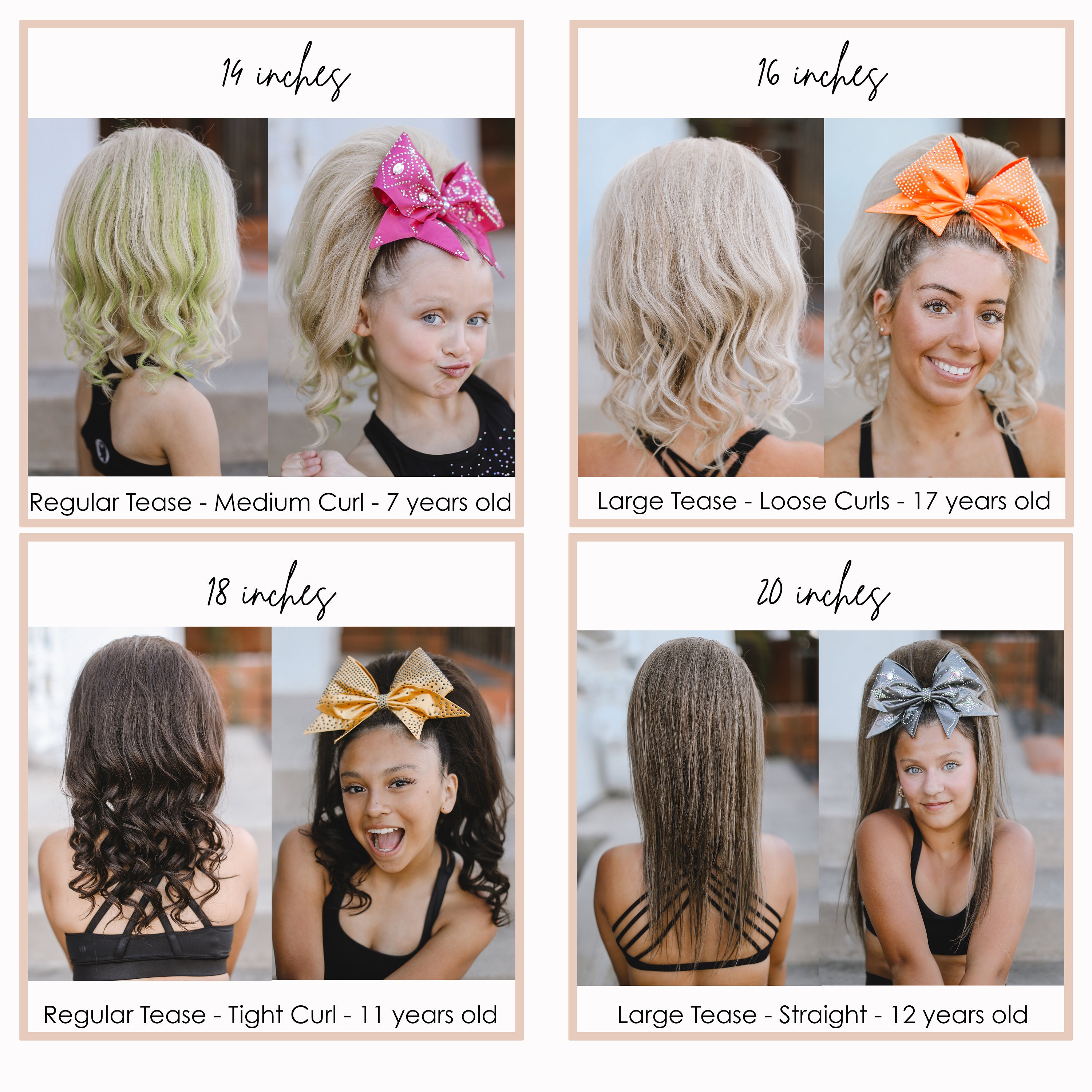 The Half up Posh - THE PERFECT POSH | Cheer Posh Ponytail – 100% Real ...