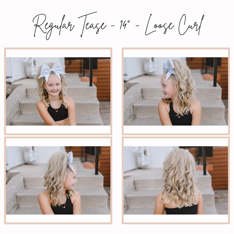 The Half up Posh - THE PERFECT POSH | Cheer Posh Ponytail – 100% Real ...