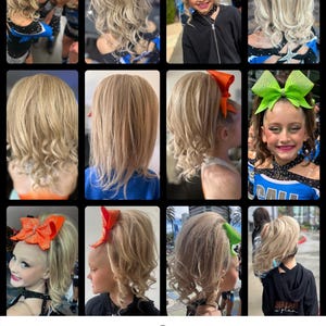 THE PERFECT POSH | Cheer Posh Ponytail – 100% Real Human Hair | Custom ...