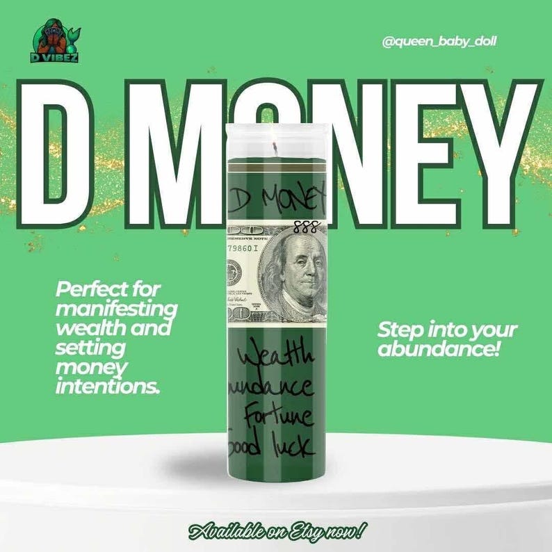 D Money Candle (BESTSELLER 5 STARS) - Etsy