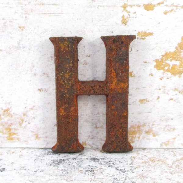 Metal Letter H - Etsy