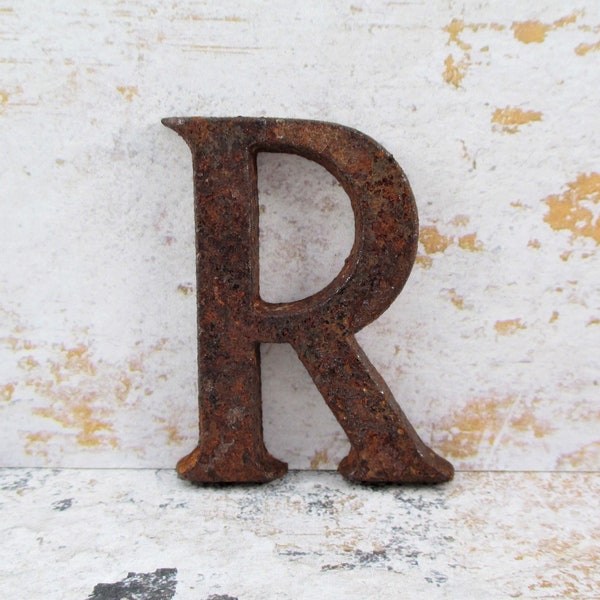 Metal Letter R - Etsy