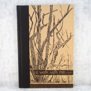 Vintage Gwen Frostic Printed Book - A Walk With Me - 1958 - Etsy