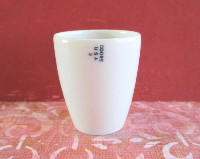 Vintage Porcelain Coors Cup - Etsy