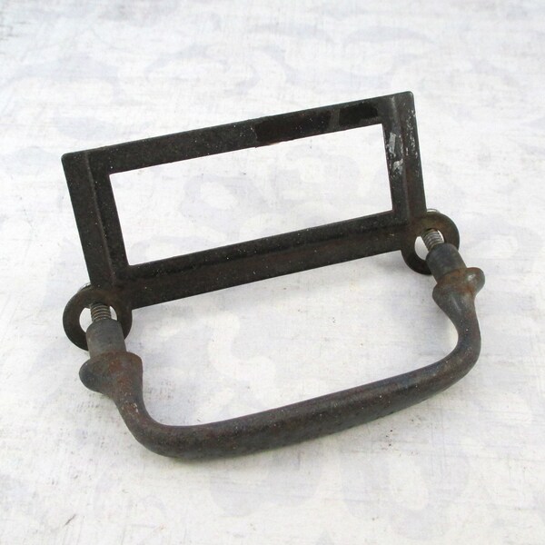 Label Drawer Pull - Etsy