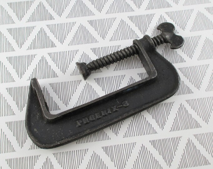 Vintage Cast Metal Phoenix-3 Industrial C Clamp - Etsy