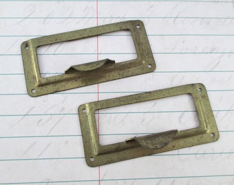 Brass Label Holders | Etsy