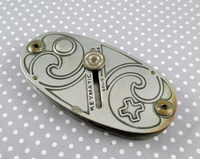 Vintage Art Deco Keymatic Nickel Key Holder - Etsy