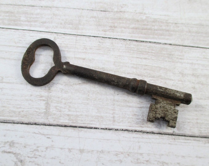 Vintage Corbin Skeleton Key - Etsy