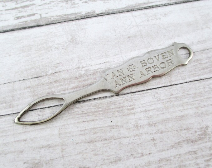 Vintage Advertising Collar Button Hook - Van Boven Inc; Ann Arbor - Etsy