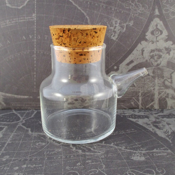 Corked Glass Bottle - Etsy