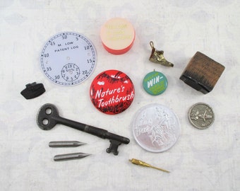 Vintage Junk Drawer Lot Mystery Box Vintage Items Assemblage Altered ...