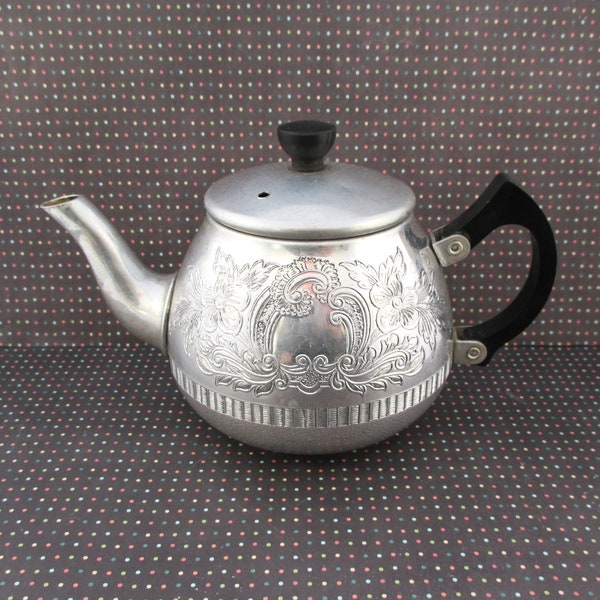 Embossed Teapot - Etsy