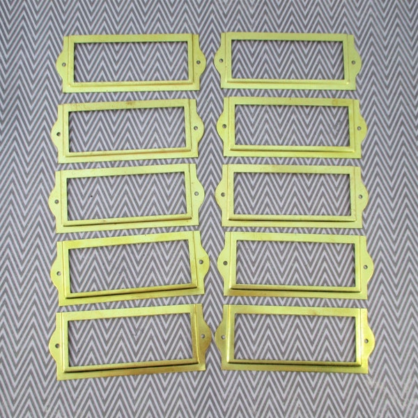 File Drawer Label - Etsy