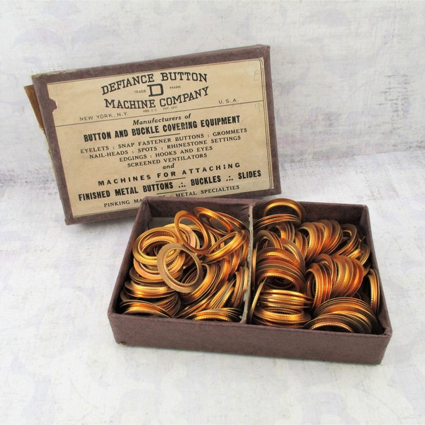 Copper Button - Etsy