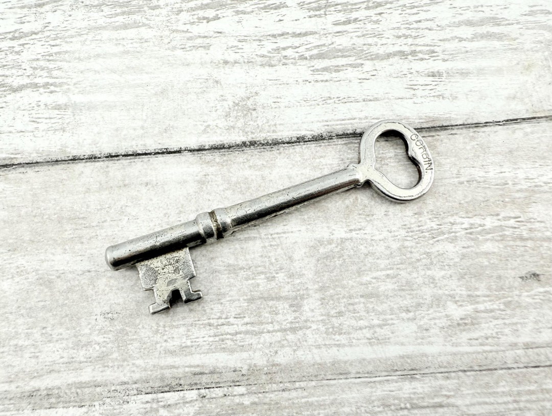 Vintage Corbin Skeleton Key - Etsy