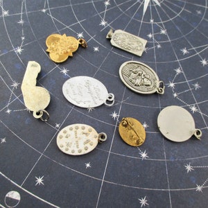 Eight Vintage Assorted Religious Amulets - Etsy