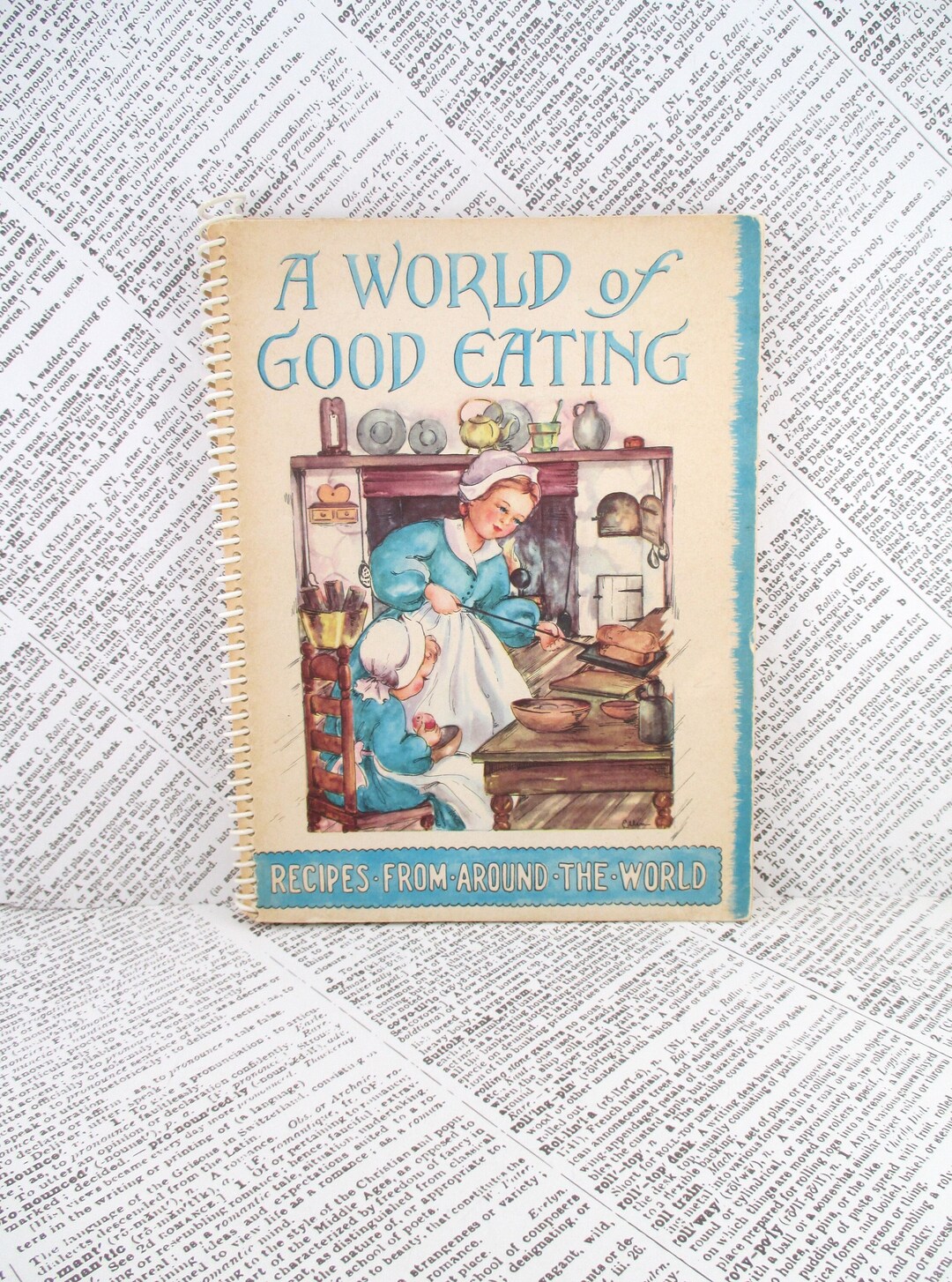 Vintage Cook Book - A World of Good Eating / Recipes From Around the ...