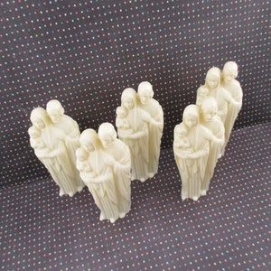 Set of 5 Vintage Plastic Baby Jesus, Mary and Joseph Figures - Etsy