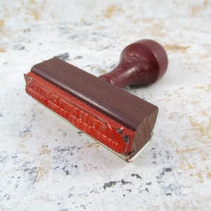 Vintage Office Stamp - Please Don't Forward / Notify Sender of New ...