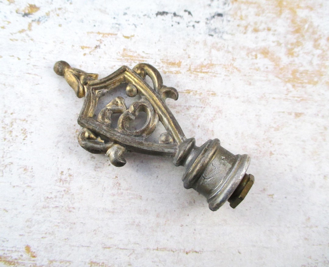Vintage Cast Metal Decorative Finial or Topper - Etsy