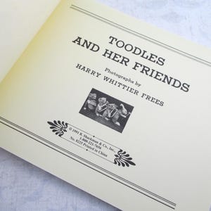 Vintage Book - Toodles and Her Friends - B. Shackman & Co. - 1991 - Etsy