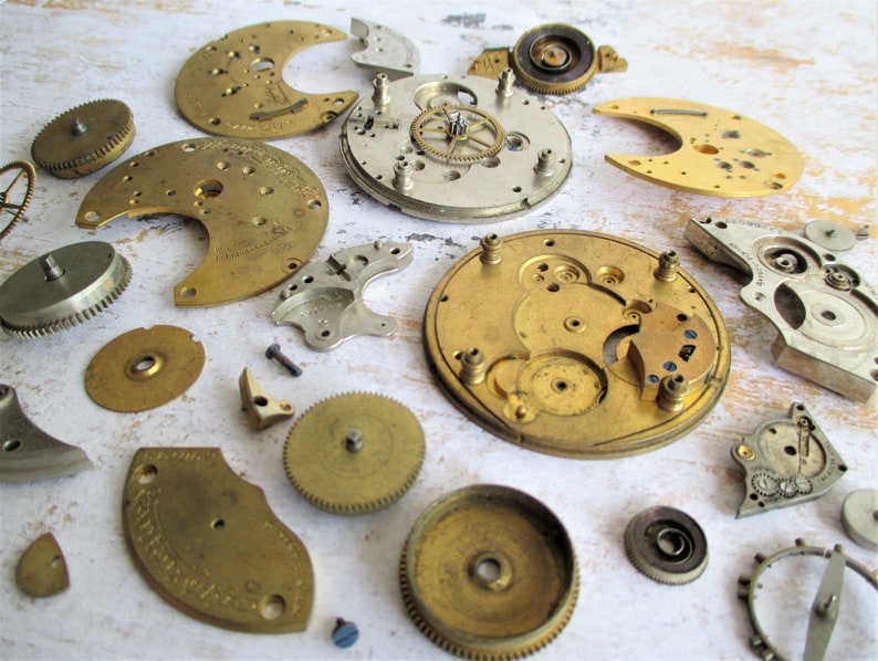 Lot of Vintage Watch Parts | Etsy