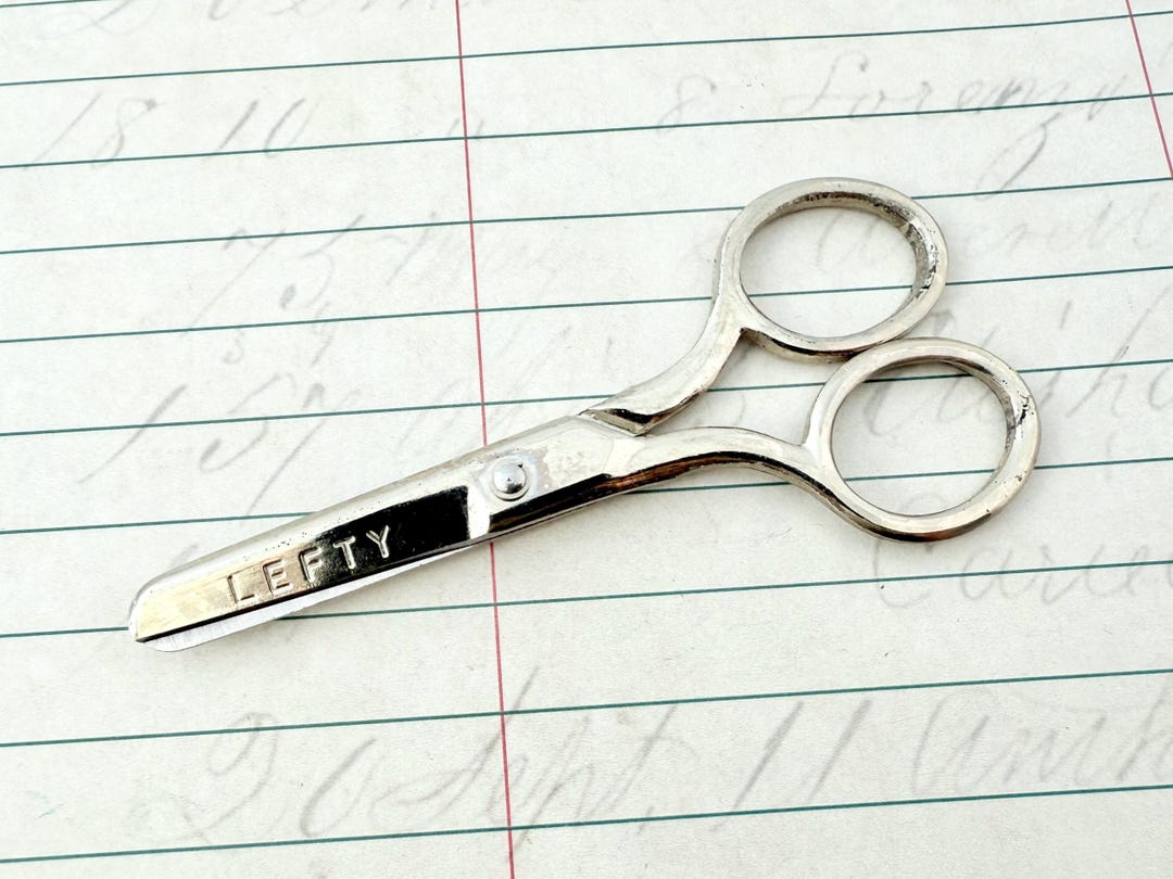 Vintage Kleencut Lefty Scissors - Etsy