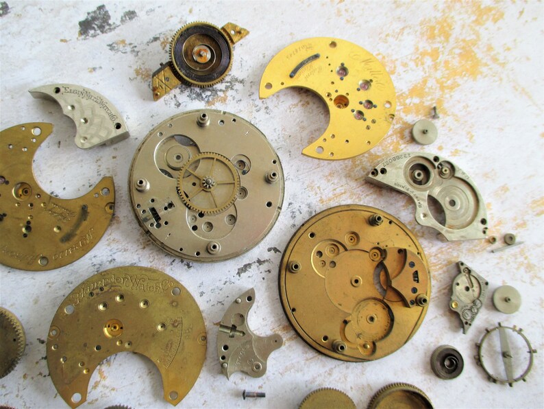 Lot of Vintage Watch Parts | Etsy