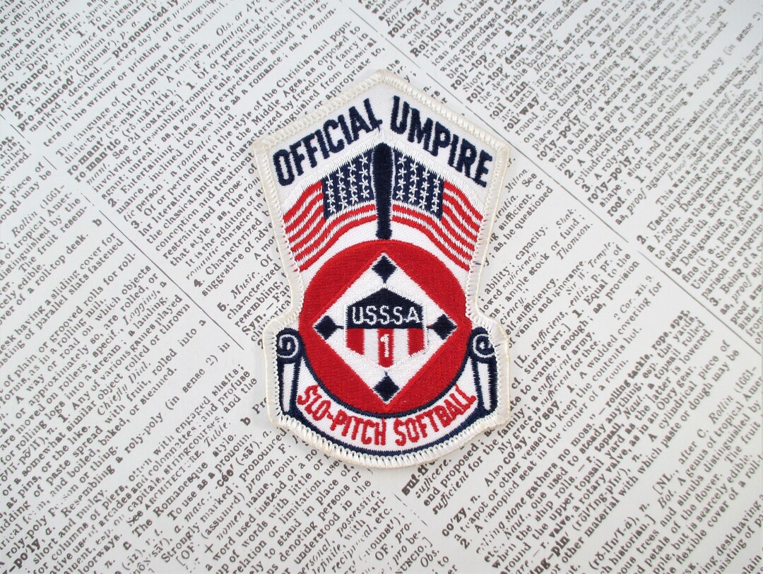 Vintage Official Umpire Slo Pitch Softball U.S.S.S.A - Etsy