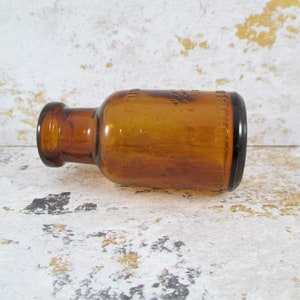 Vintage Amber Cardinell Erado Ink Mark Out Bottle - Etsy