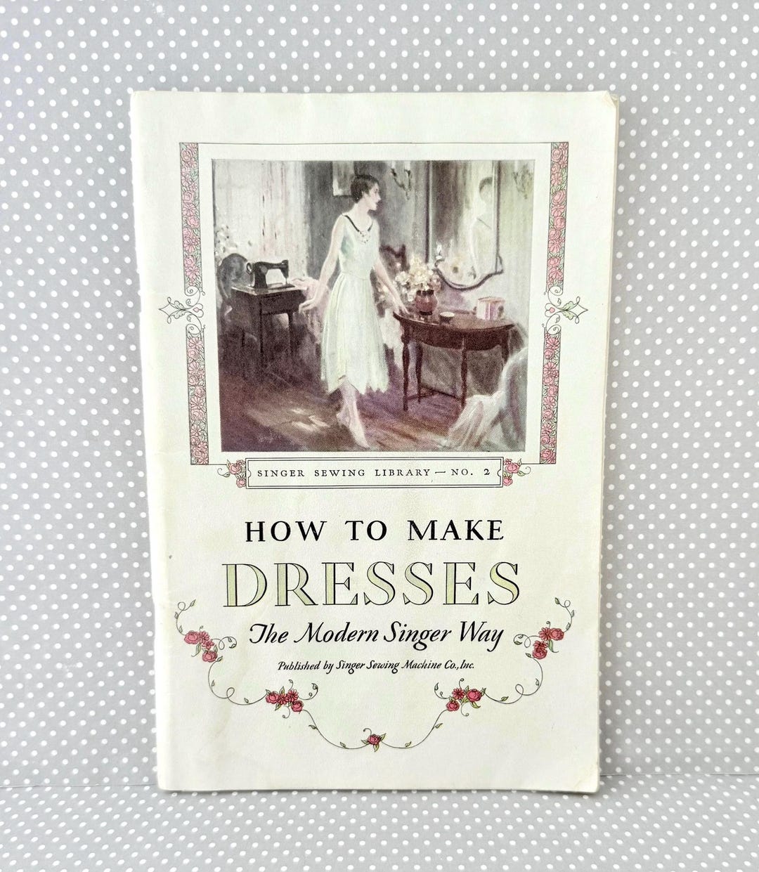Vintage Singer Sewing Library Booklet - How to Make Dresses - 1930 - Etsy