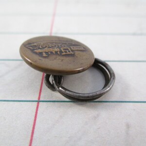 Vintage Brass Train / Locomotive Button - Etsy