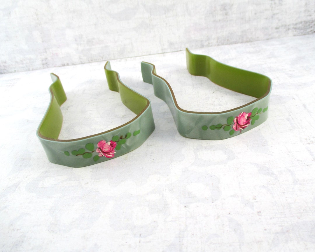 Pair of Vintage Celluloid Baby Blanket Clips - Etsy