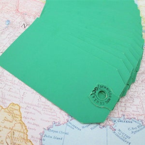 25 Vintage Dennison Green Hang Tag Labels - Etsy