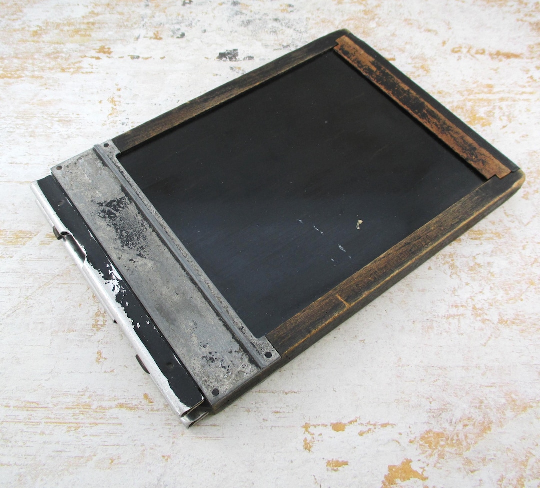 Vintage Wood and Metal Photography Plate Holder / Film Holder - Etsy