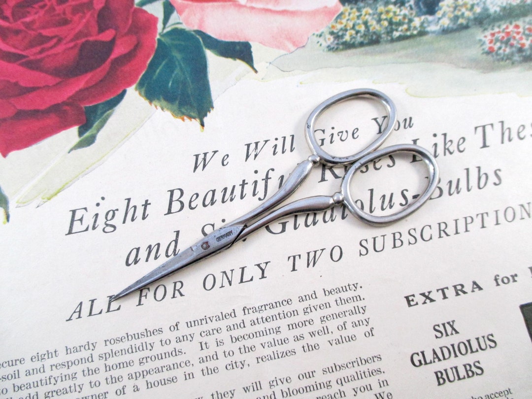 Little Vintage Henckels Sewing Scissors Germany - Etsy