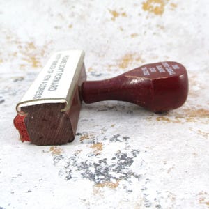 Vintage Office Stamp - Please Don't Forward / Notify Sender of New ...