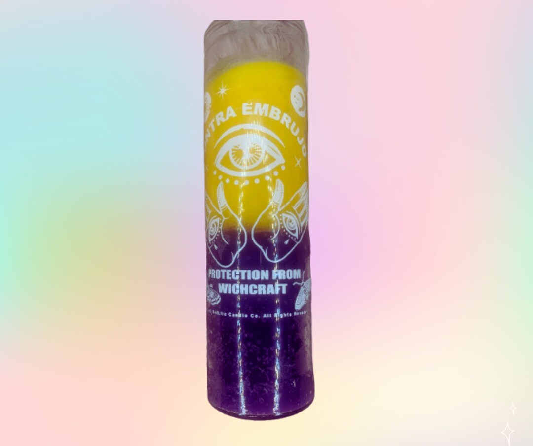 Protection From Witchcraft 7 Day Novena Candle/ Fixed Candle/ Altar ...